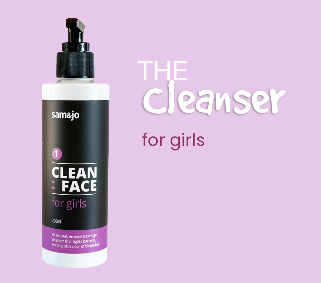 Clean Face Cleanser for Girls